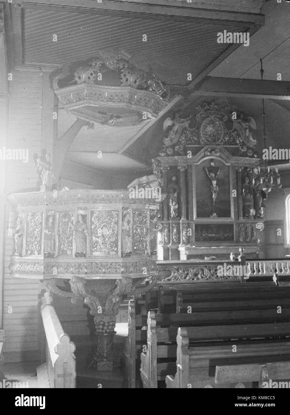 Nyeds Kyrka is a Swedish church located in the village of Nyed, with a ...