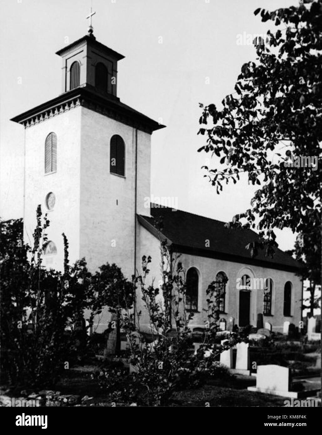 Harestad kyrka KMB 16000200004198 Stock Photo - Alamy