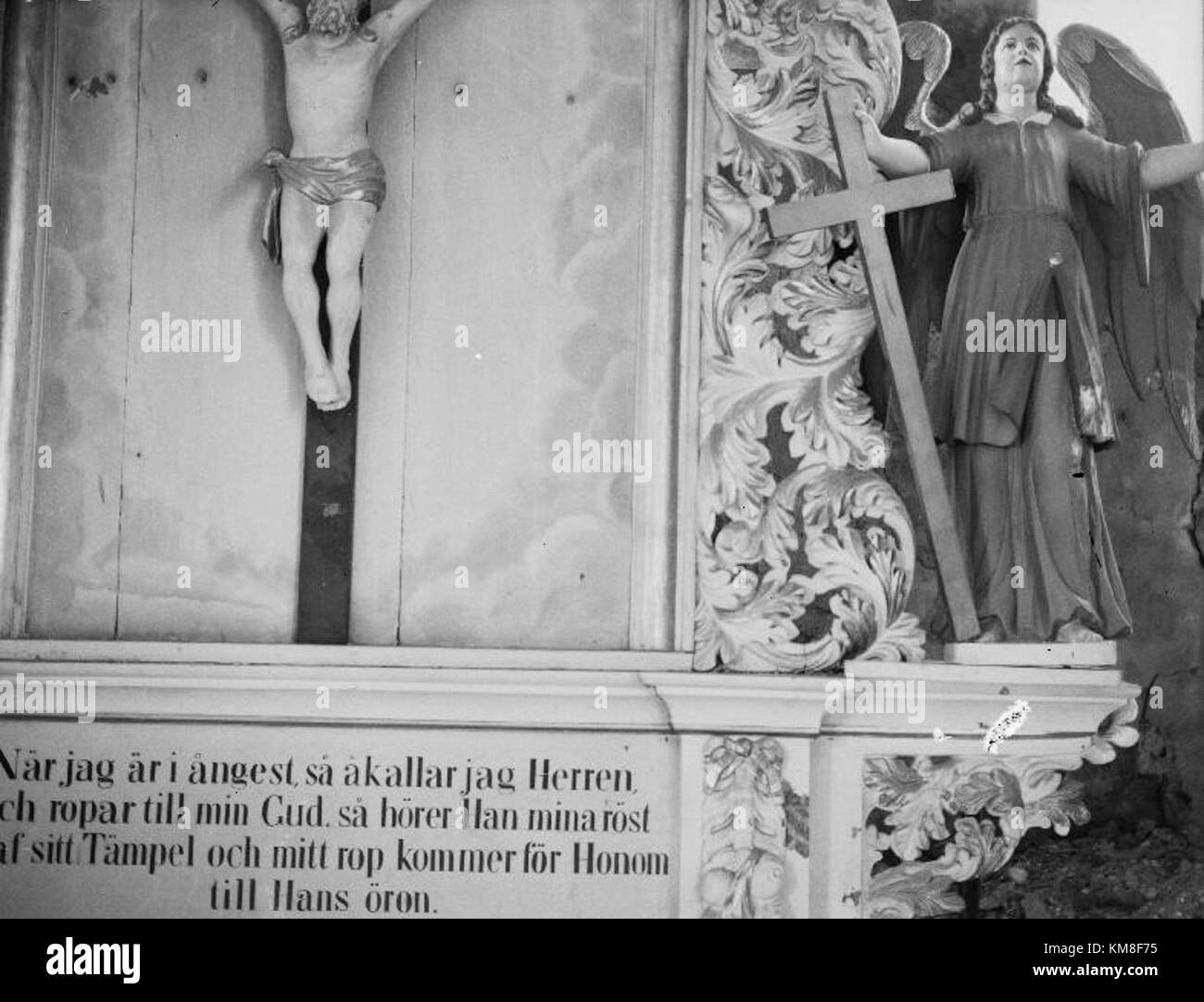 Molla Church, located in southwestern Herrljunga Municipality, Sweden ...