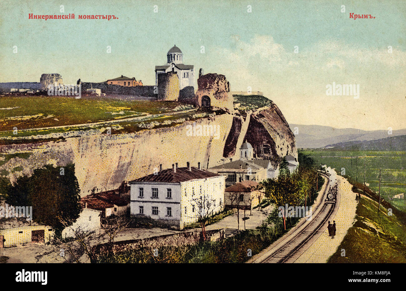 Inkerman, photographed around 1910, showcases the landscape and ...