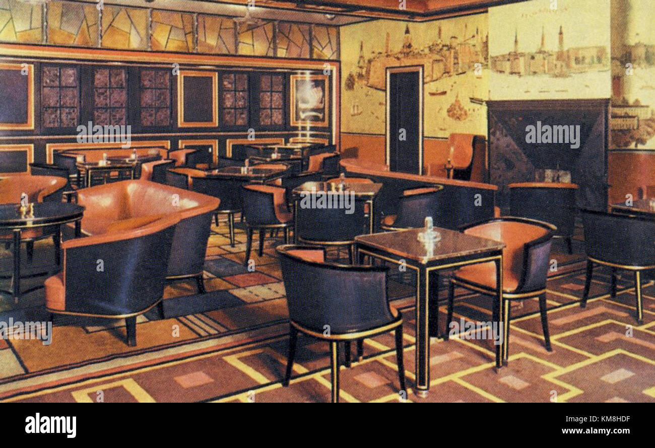1920s ship interior hi-res stock photography and images - Alamy