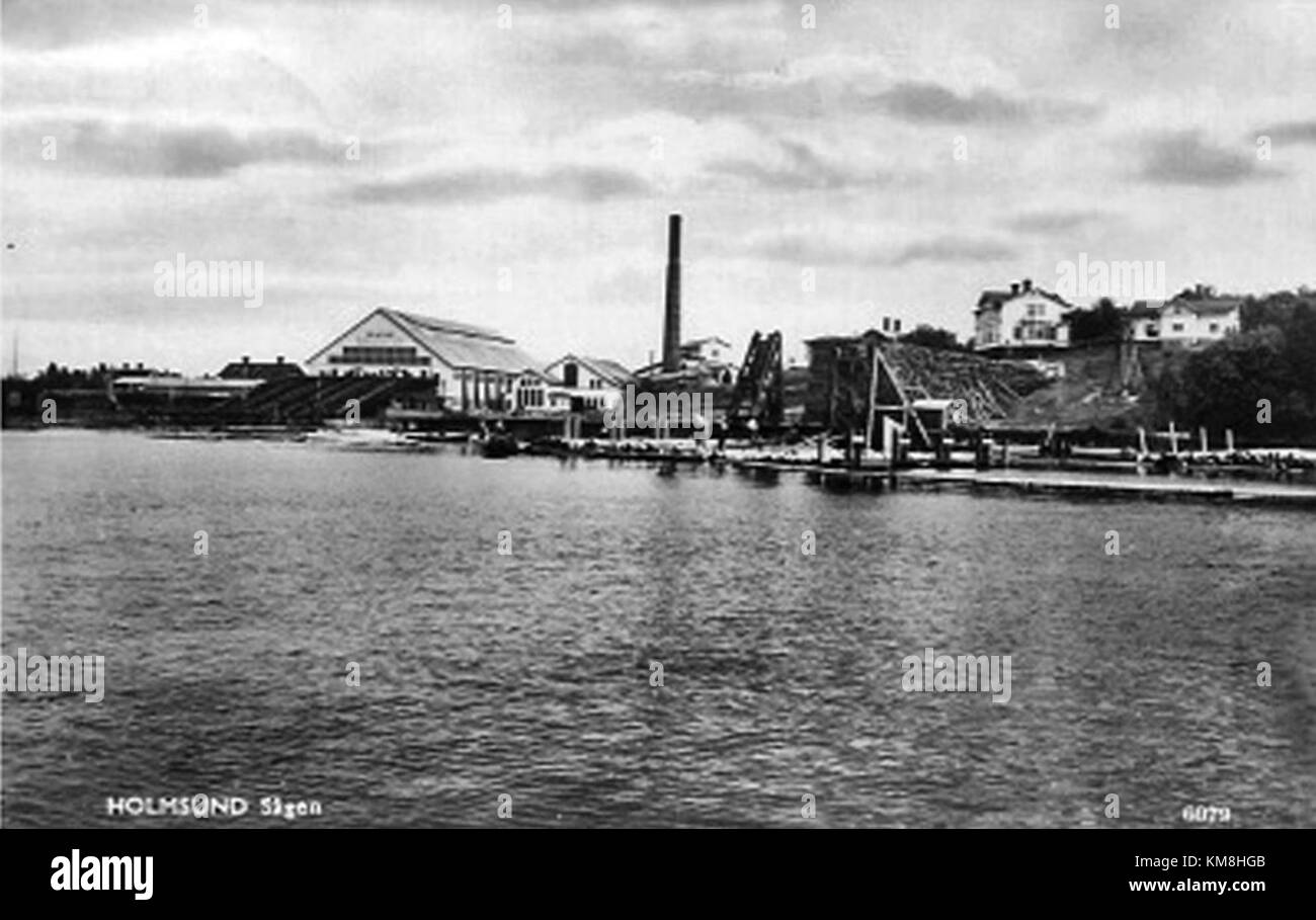 Holmsund's sawmill (Holmsunds sag) is a historic site in Sweden known ...