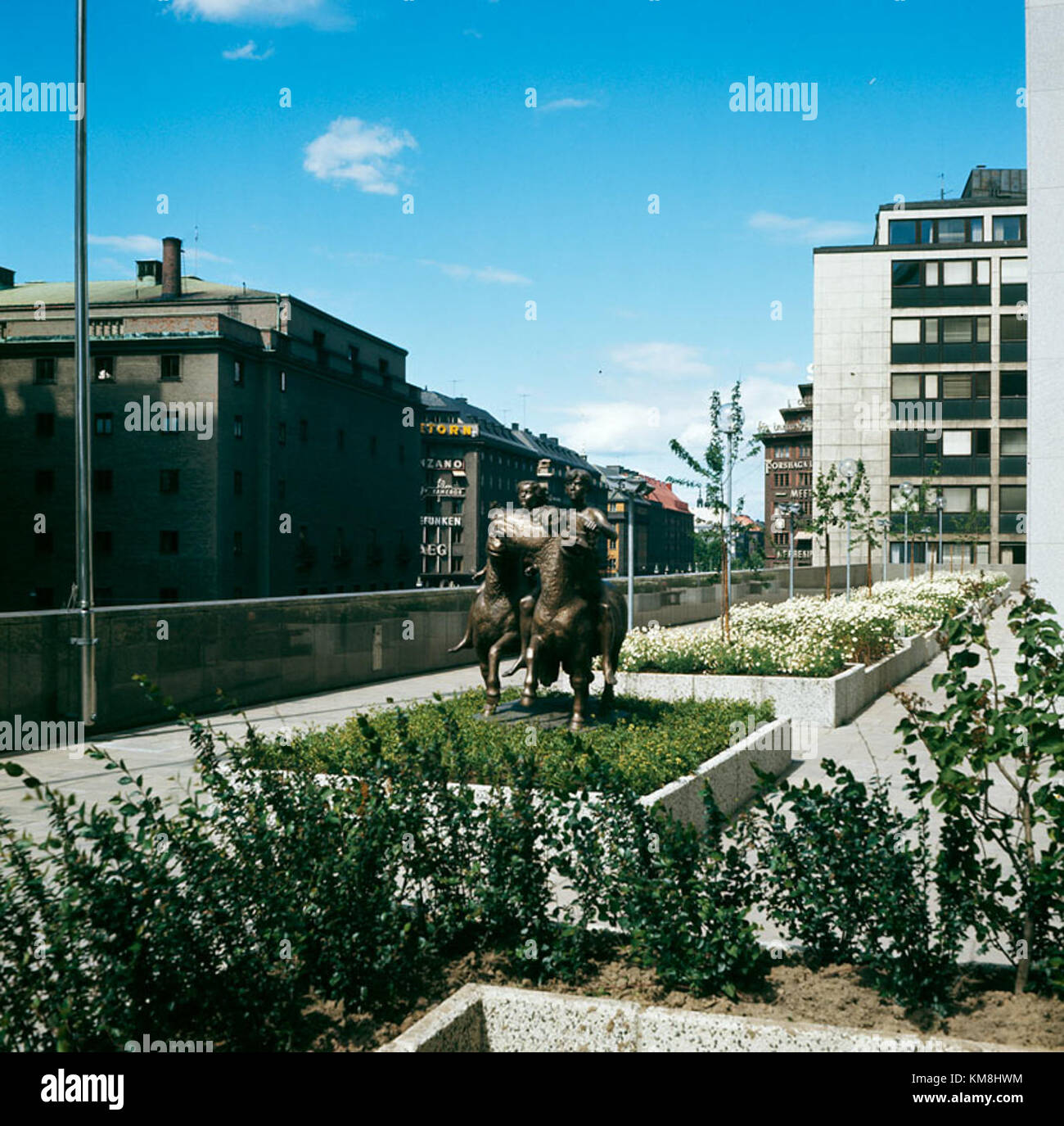 Photograph of Putten, a town in the Netherlands, taken in 1967 Stock ...