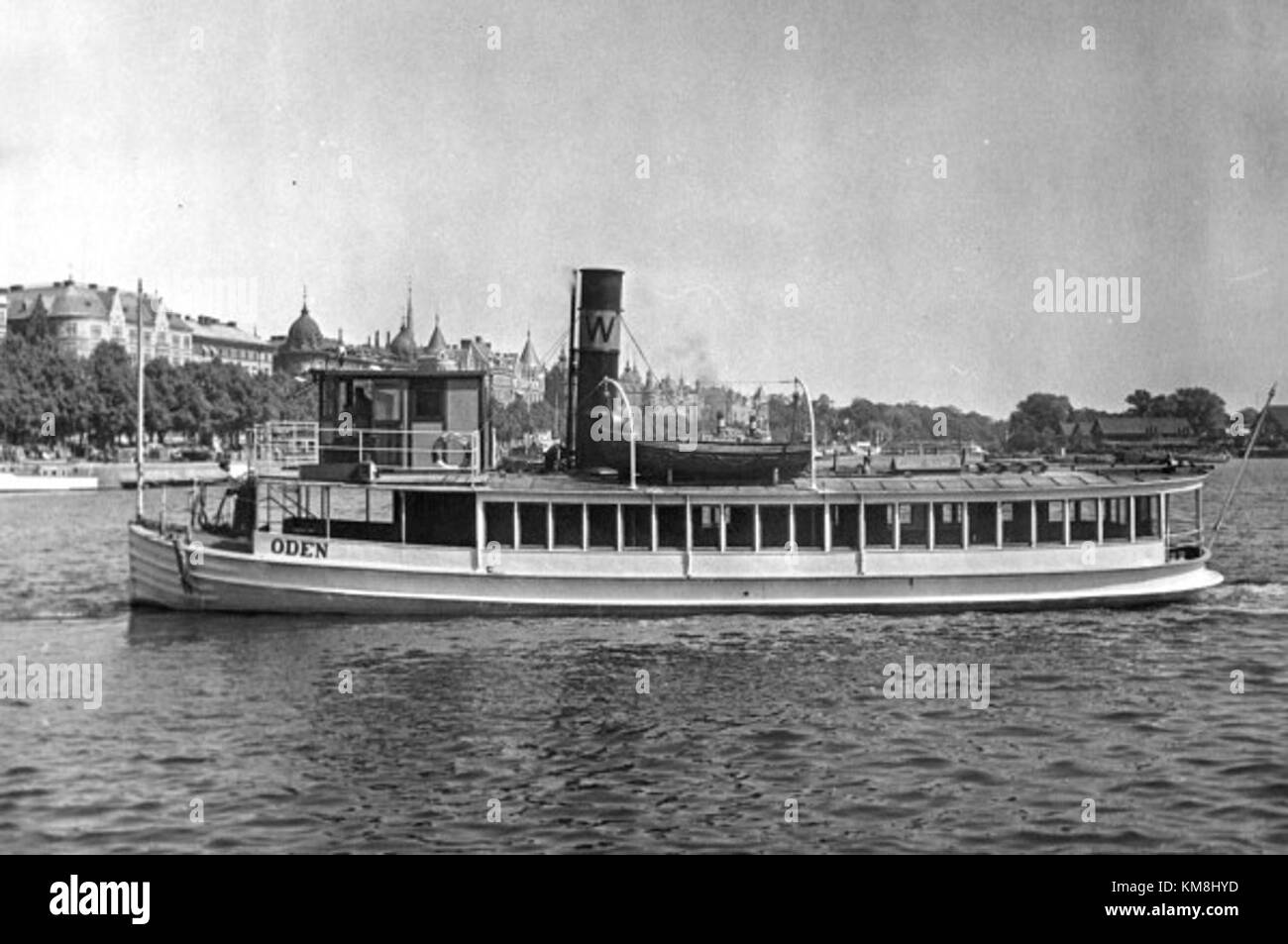MS Oden, a Swedish icebreaker ship, was launched in 1953 and is known ...