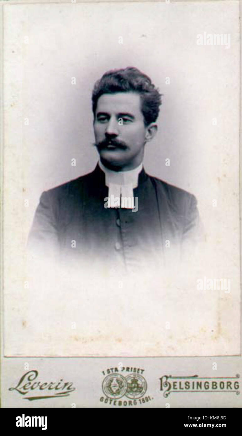 Portrait of swedish professor Sven Herner Stock Photo - Alamy