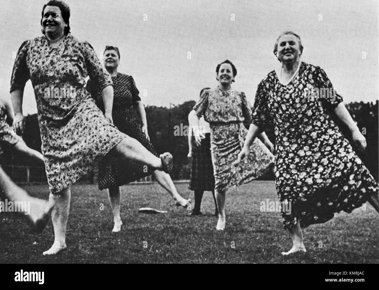 Husmorsgymnastik, or 'housewife gymnastics,' was a Swedish fitness ...