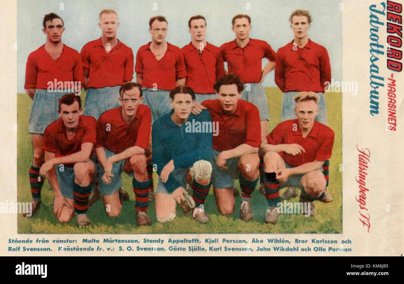 HIF 1944-45 refers to a specific historical football season of the ...