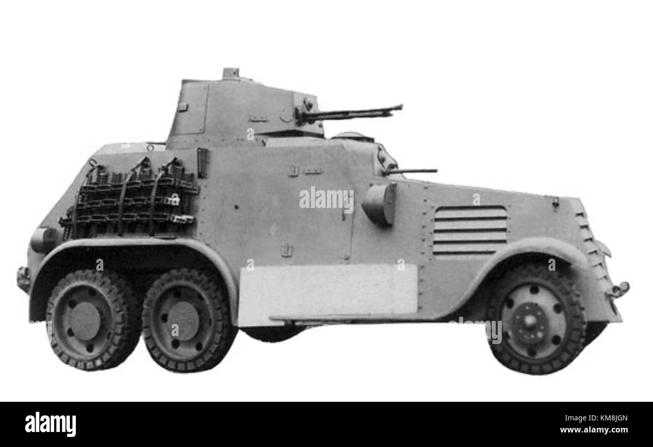 Armored military vehicle designed Black and White Stock Photos & Images ...