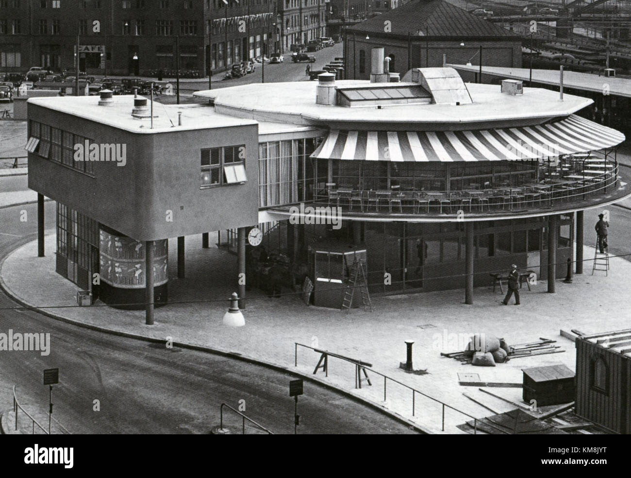 The Rotundan, built in 1938, is a historic structure with architectural ...
