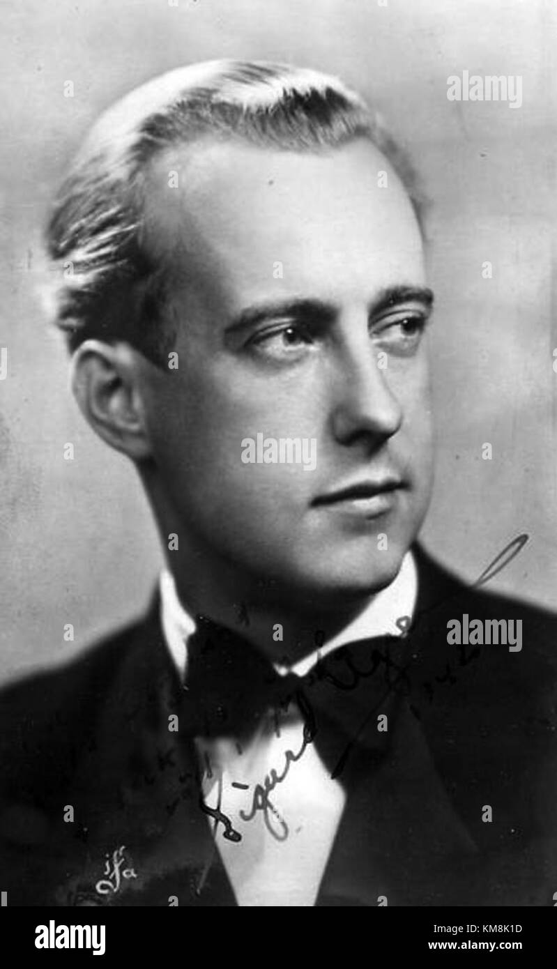 Sigurd Agren 1942 Stock Photo - Alamy