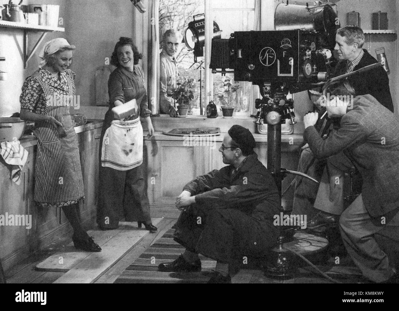 Landstormens Lilla Argbigga, a 1941 Swedish film, depicts life during ...