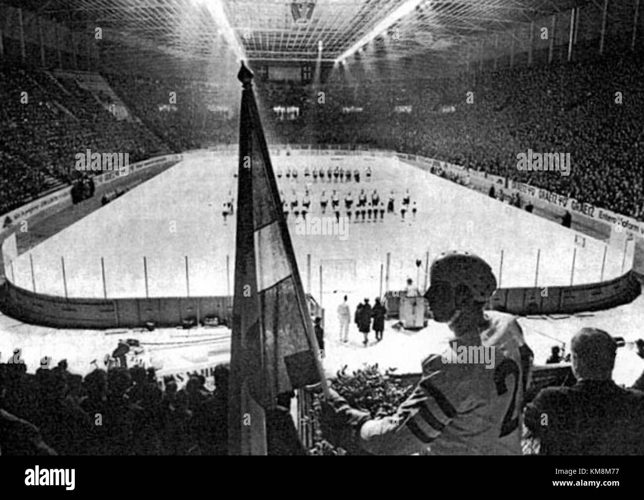 Hovet, an indoor arena located in Stockholm, Sweden, was inaugurated in ...