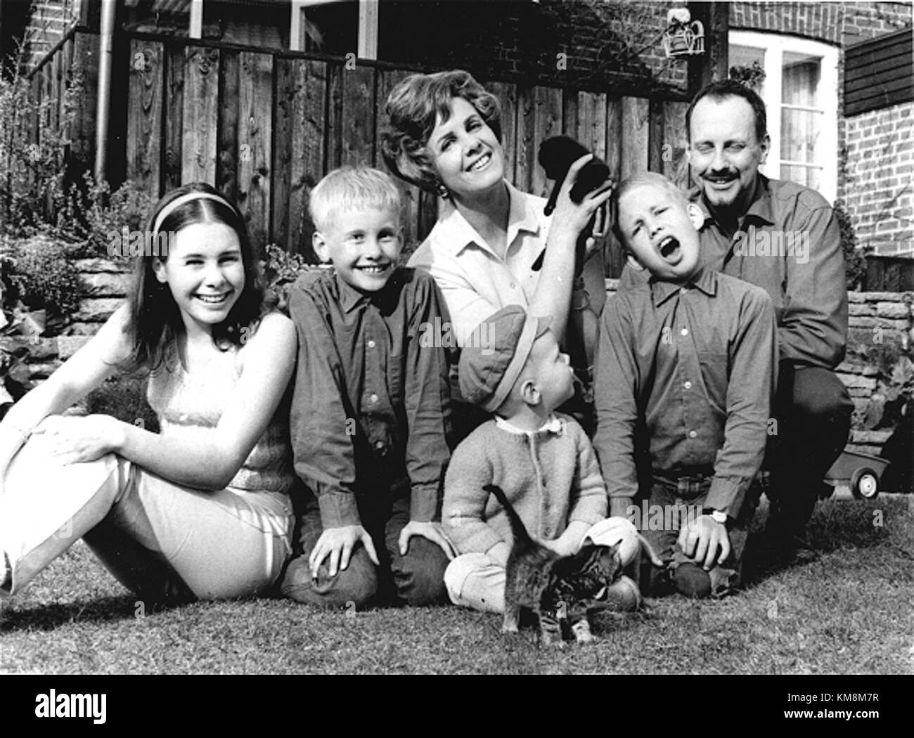 This photograph shows Gullan Bornemark, a well-known figure in Sweden ...