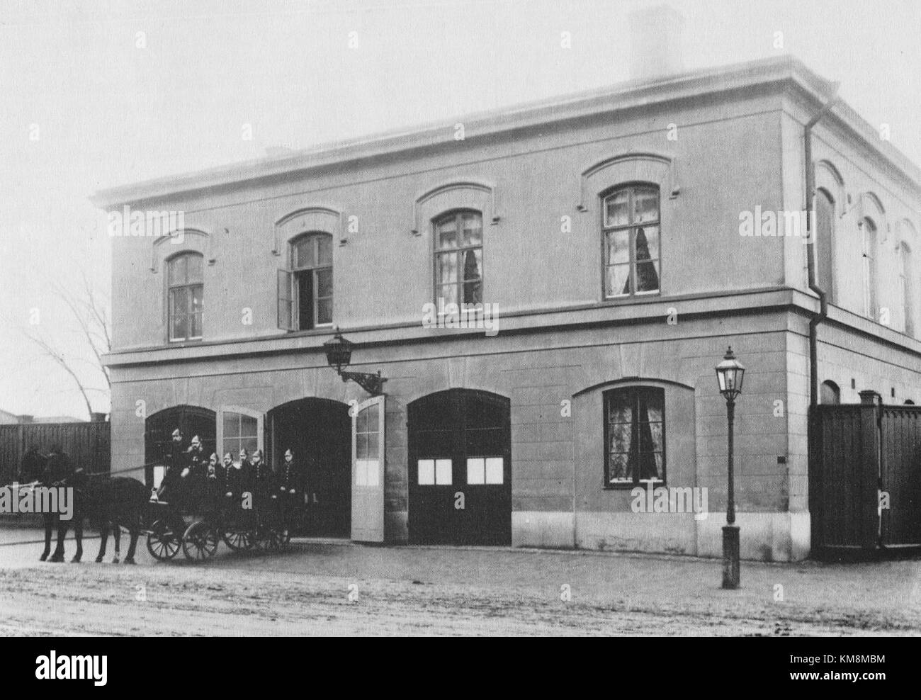 Kungsholmens brandstation, a fire station located in Stockholm, Sweden ...