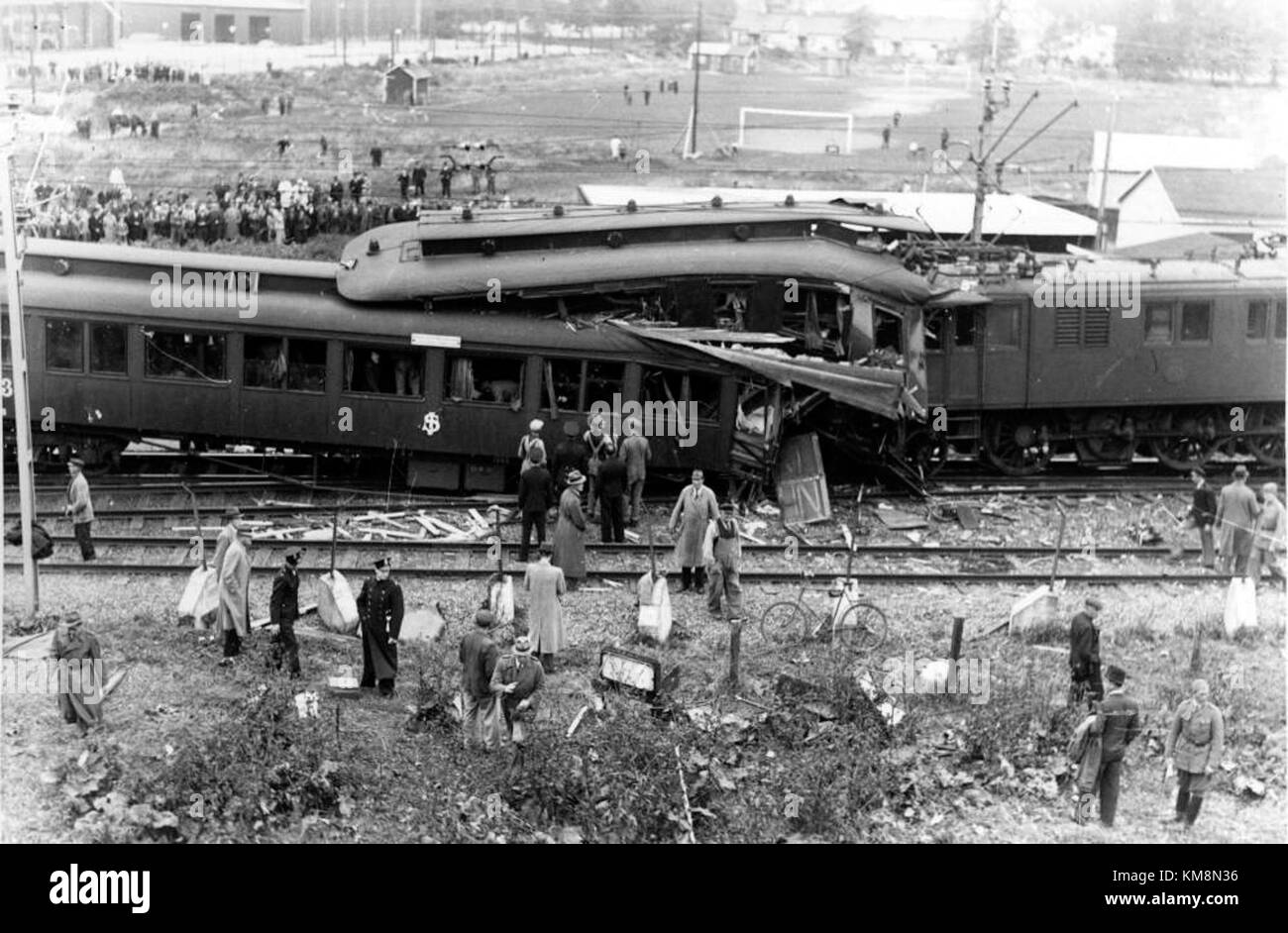 The Gubbero rail accident occurred in Sweden in 1940, involving a ...