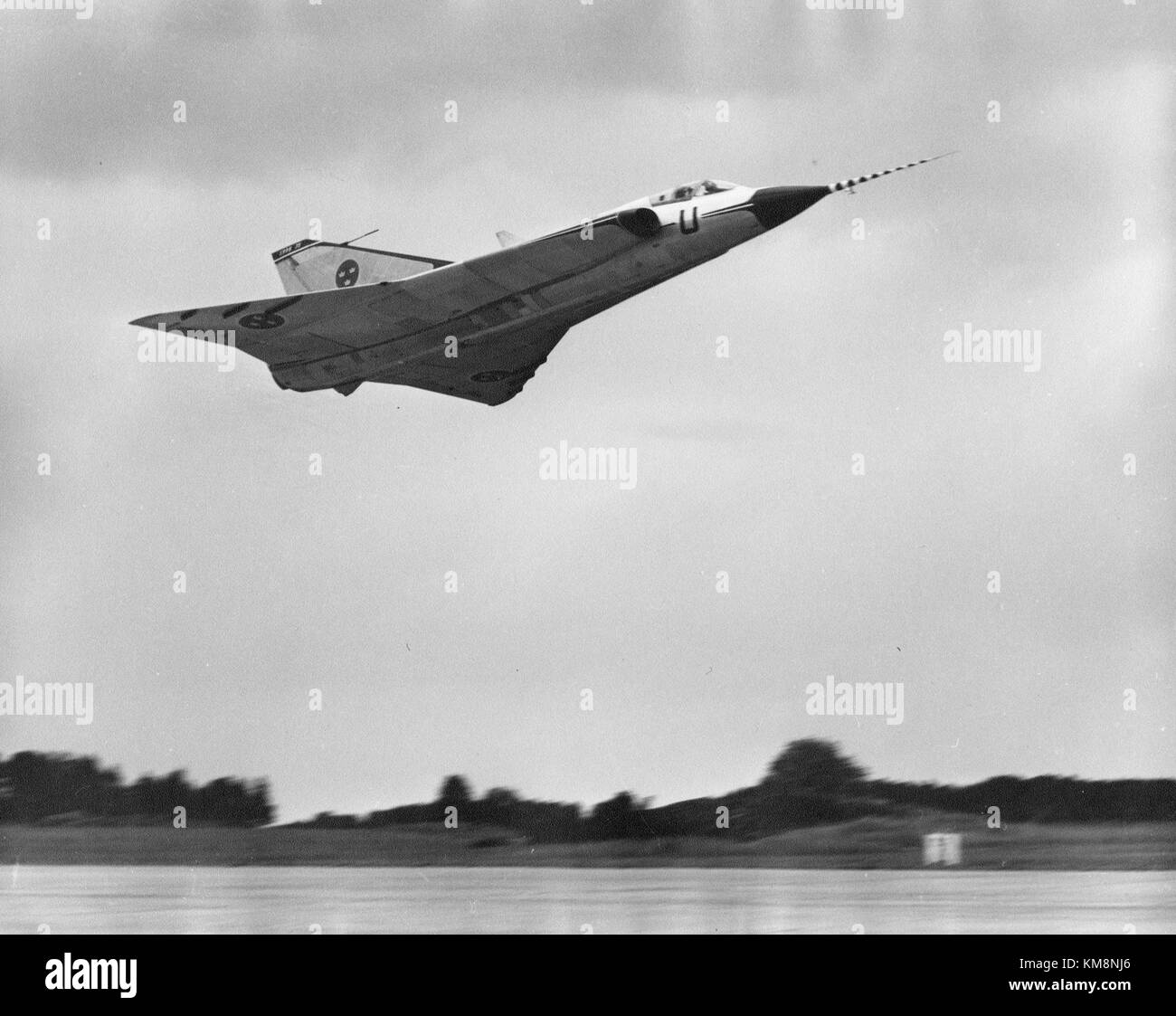 Saab J 35A Draken 35 1 001 Stock Photo - Alamy