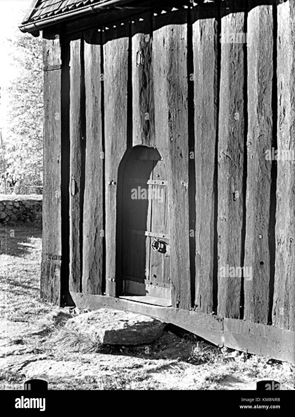 The Hedareds Stavkyrka is an ancient Swedish wooden church, located in ...