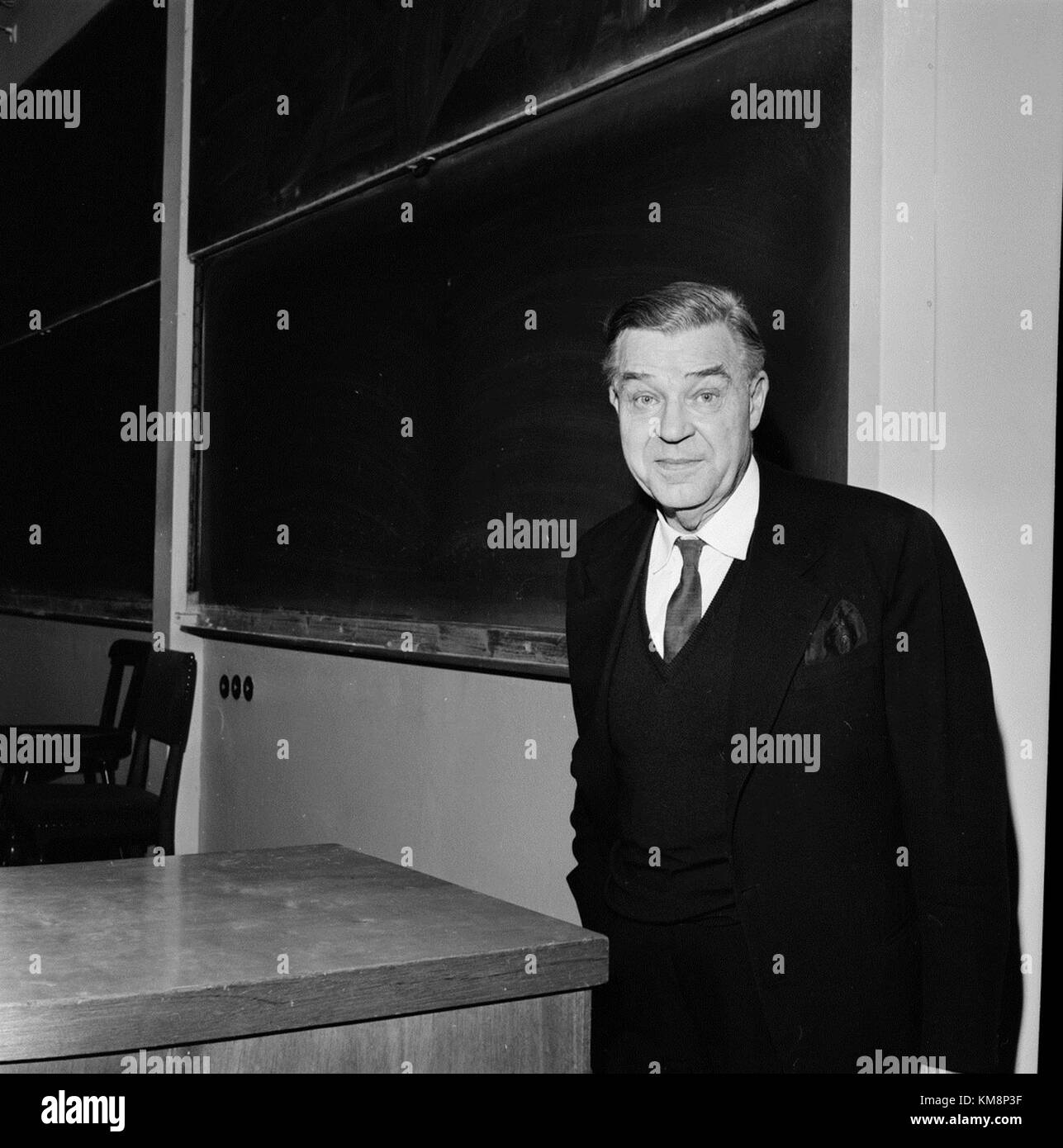 Gunnar Myrdal, a prominent Swedish economist and sociologist, is ...