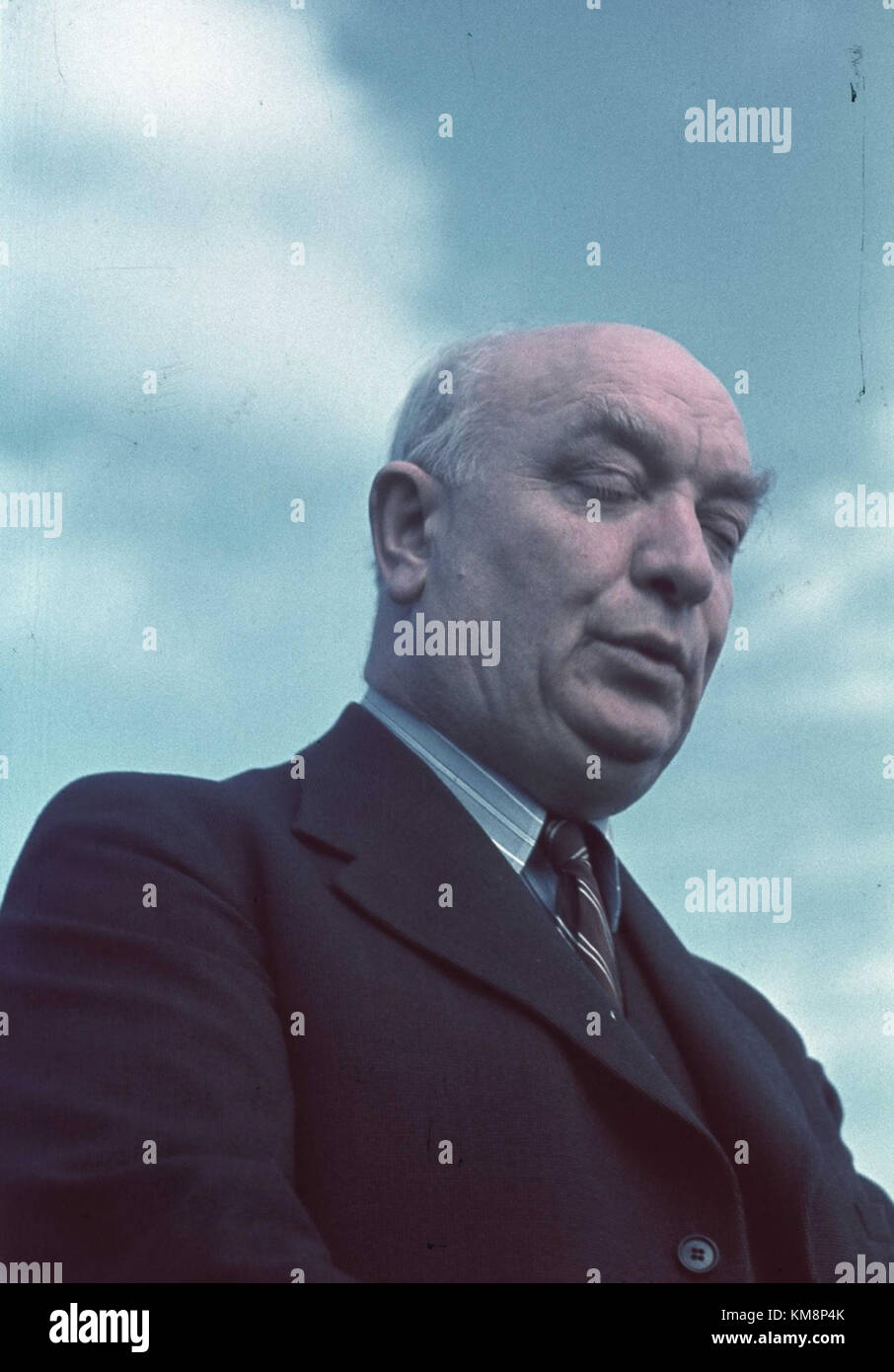 This photograph of Per Albin Hansson, taken on May 1, 1941, shows the ...