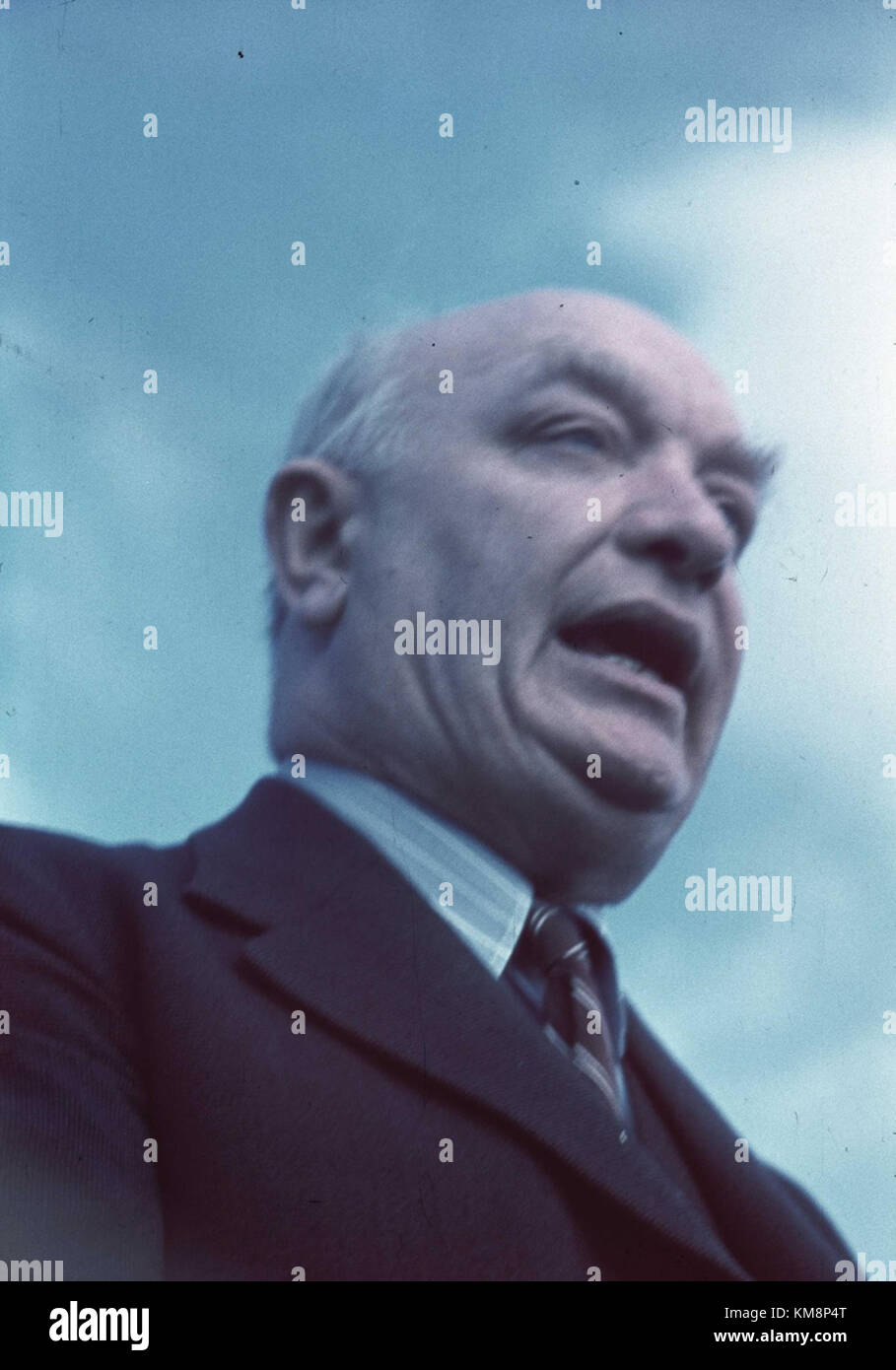 Per Albin Hansson, the Prime Minister of Sweden, is featured in this ...