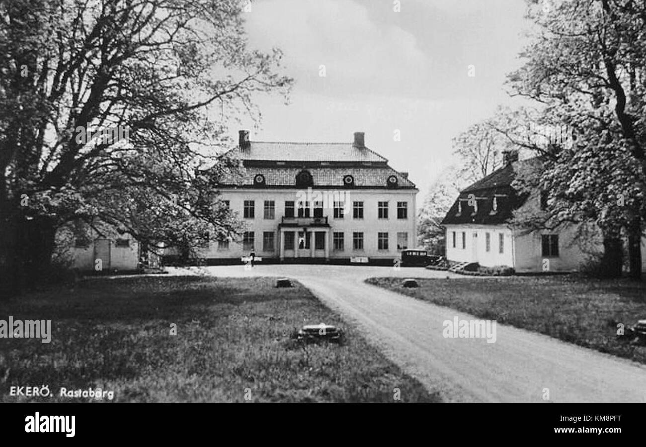 Rastaborg postcard is a vintage image depicting Rastaborg, a historical ...