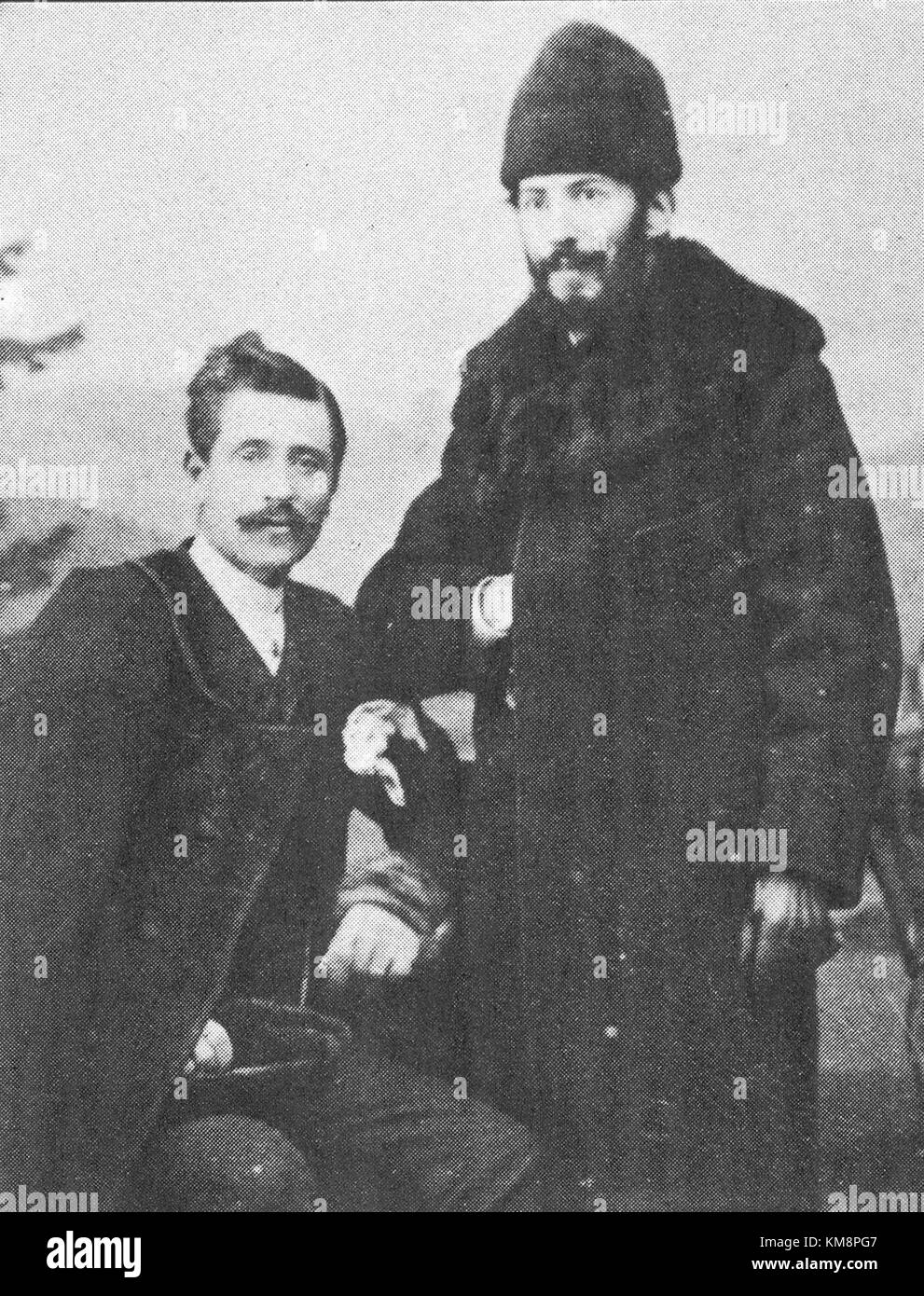 Levertin och Heidenstam Stock Photo - Alamy