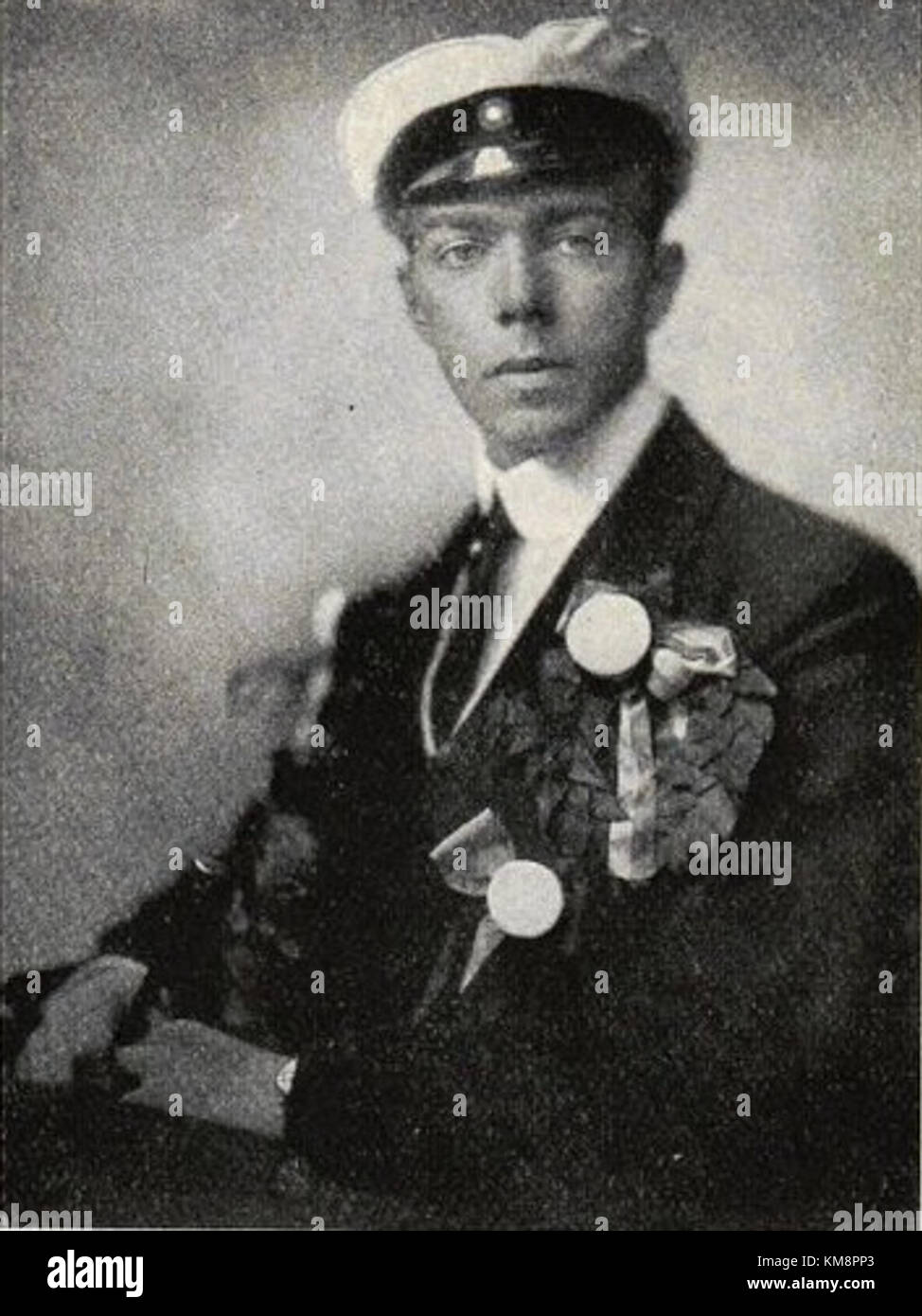 Prince Gustaf Adolf, the Swedish royal, is pictured during his ...