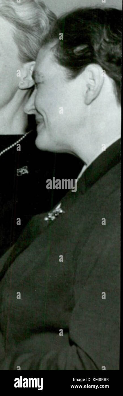 A photograph of Margit Norell, taken in 1958, showcasing her personal ...