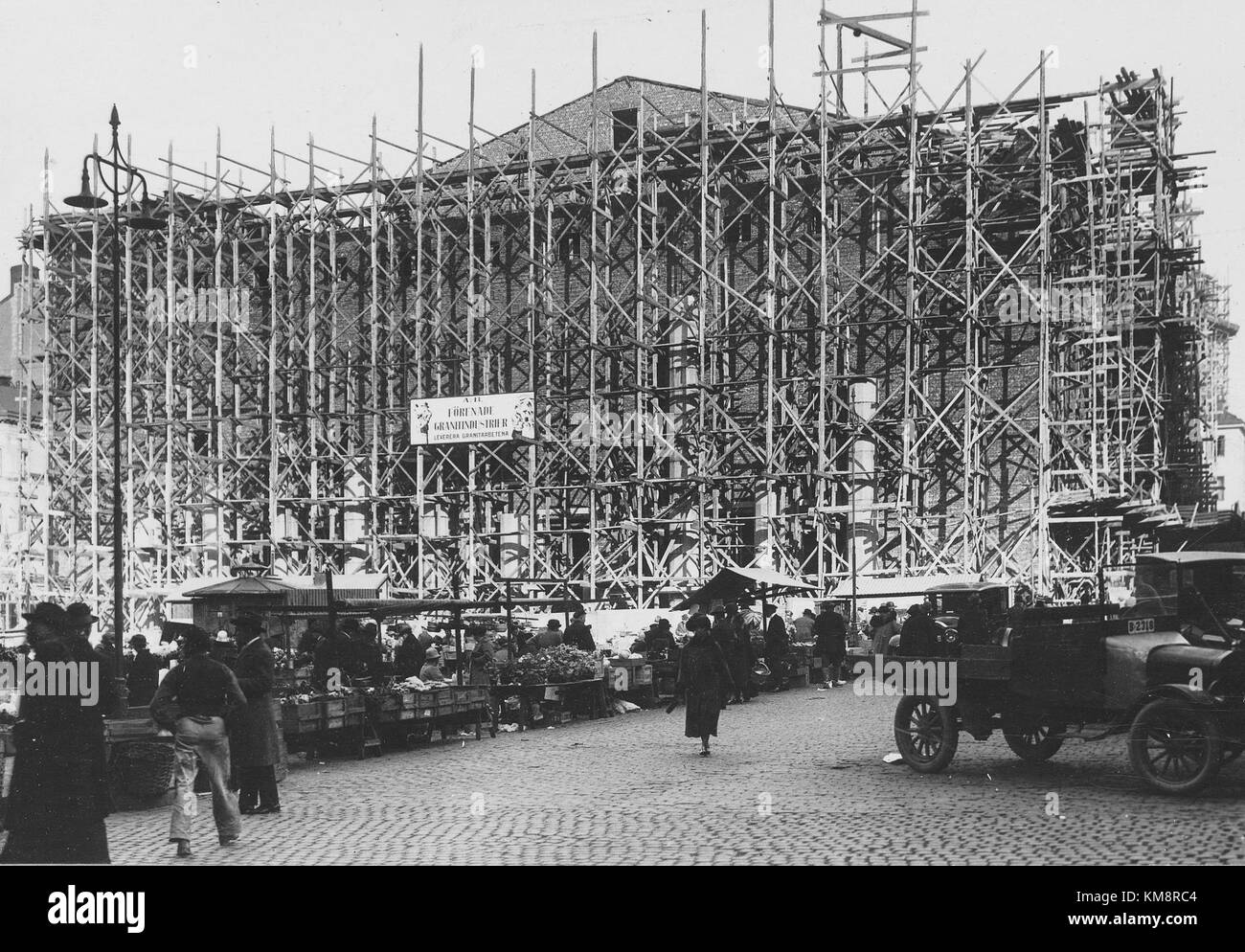Konserthuset, or the Concert Hall, built in 1924 in Stockholm, Sweden ...