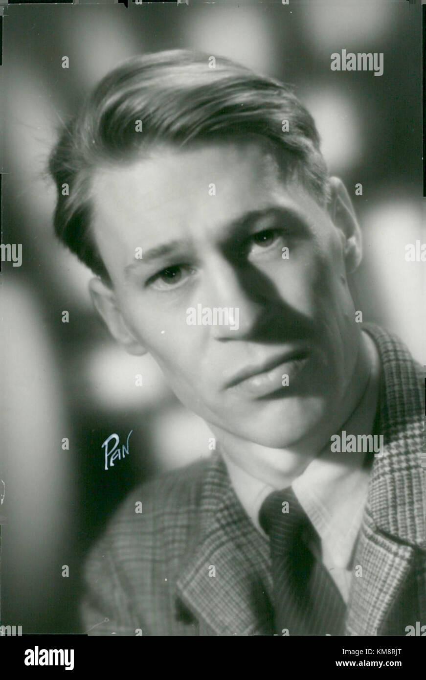 This portrait depicts Anders Ek, a notable figure, showcasing his ...