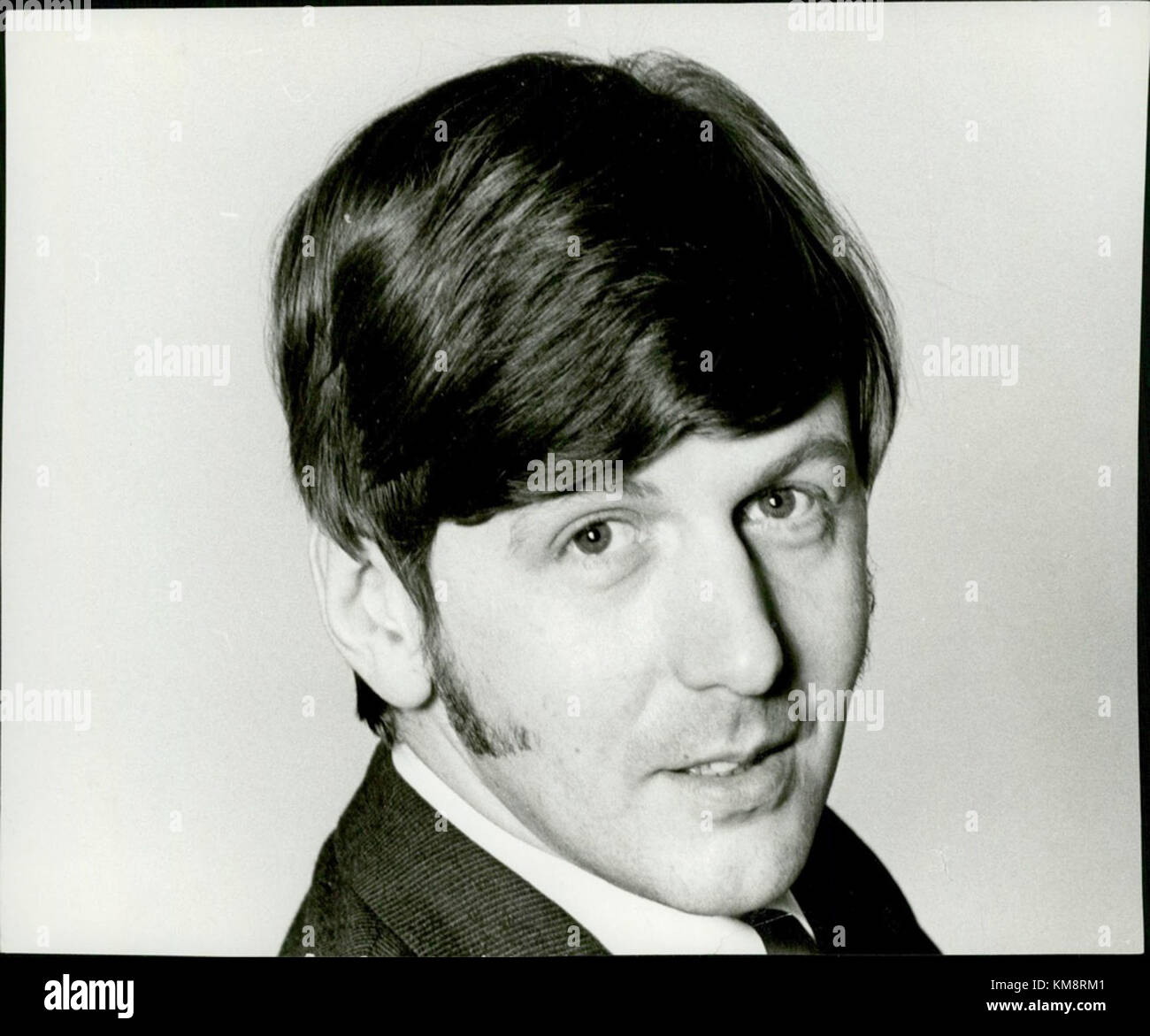 This portrait depicts Lars Lofgren, a theater manager known for his ...