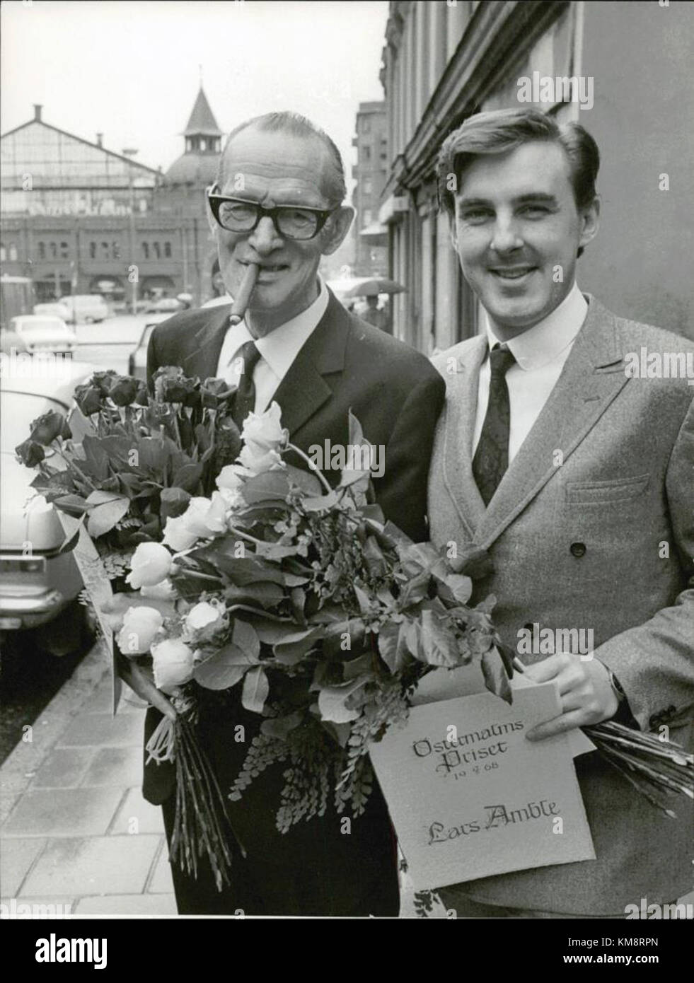 Gustaf Lovas and Lars Amble were awarded the Ostermalms Prize, a ...