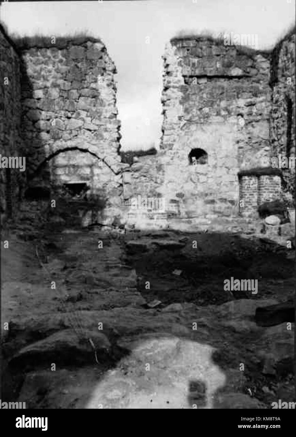 The Njurunda Church Ruins in Sweden are remnants of a medieval church ...