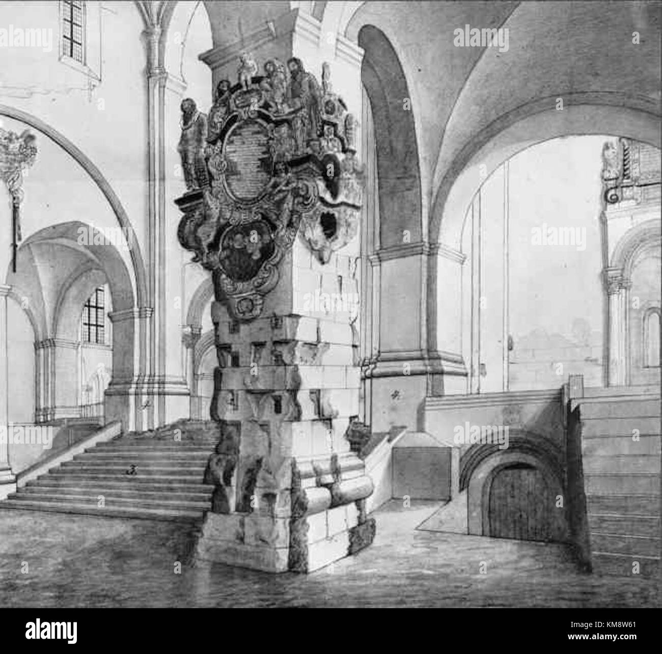 Lunds Domkyrka, located in Lund, Sweden, is a historic cathedral known ...