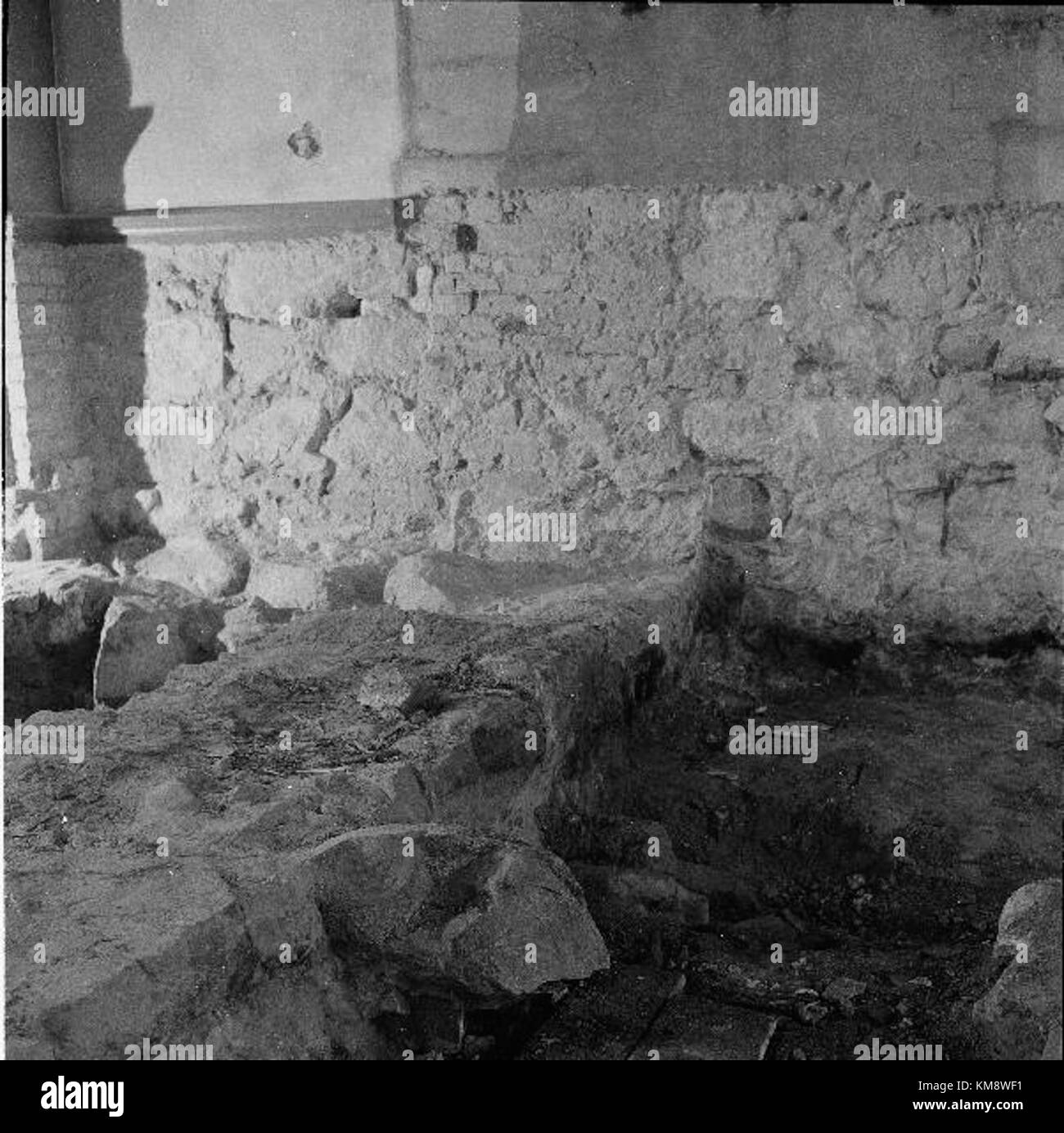 Photograph of Norrby Church, a stone-built church situated in Norrby ...