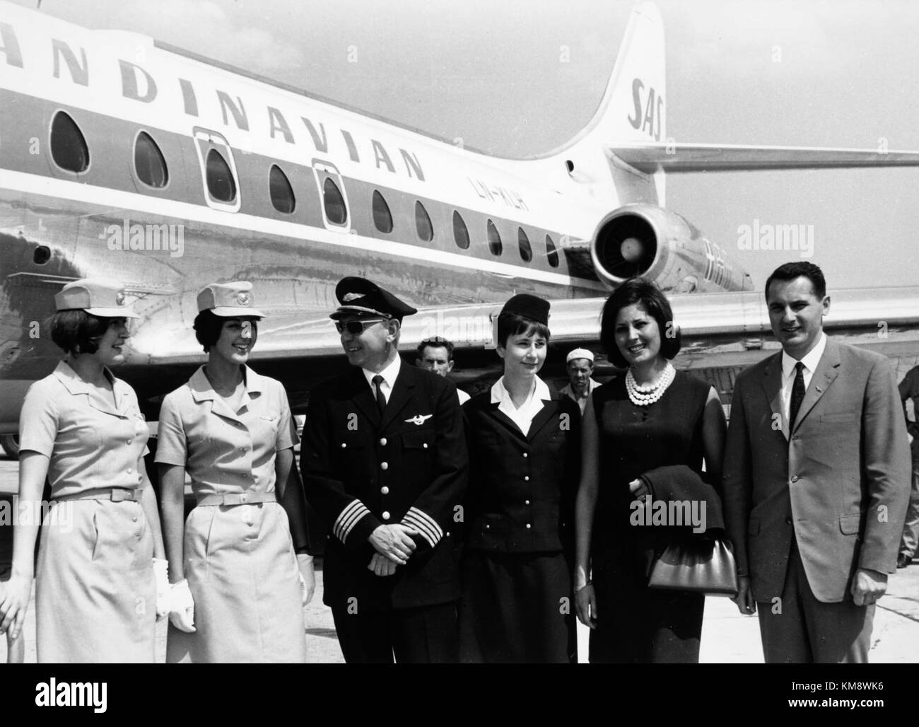 SAS Inaugural. Budapest in 1968 Stock Photo - Alamy