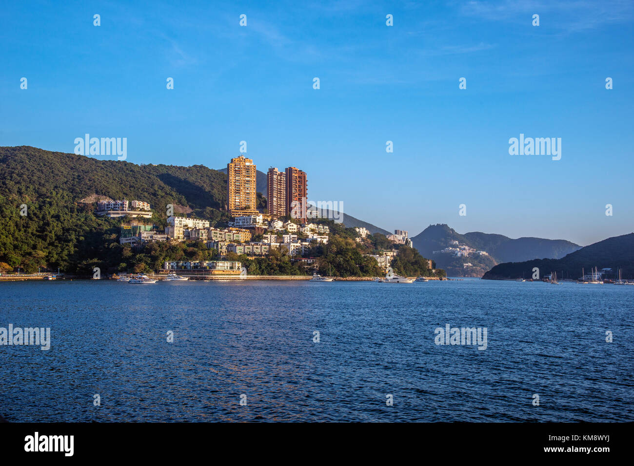 Sunset, Deep Water Bay, Hong Kong Stock Photo - Alamy
