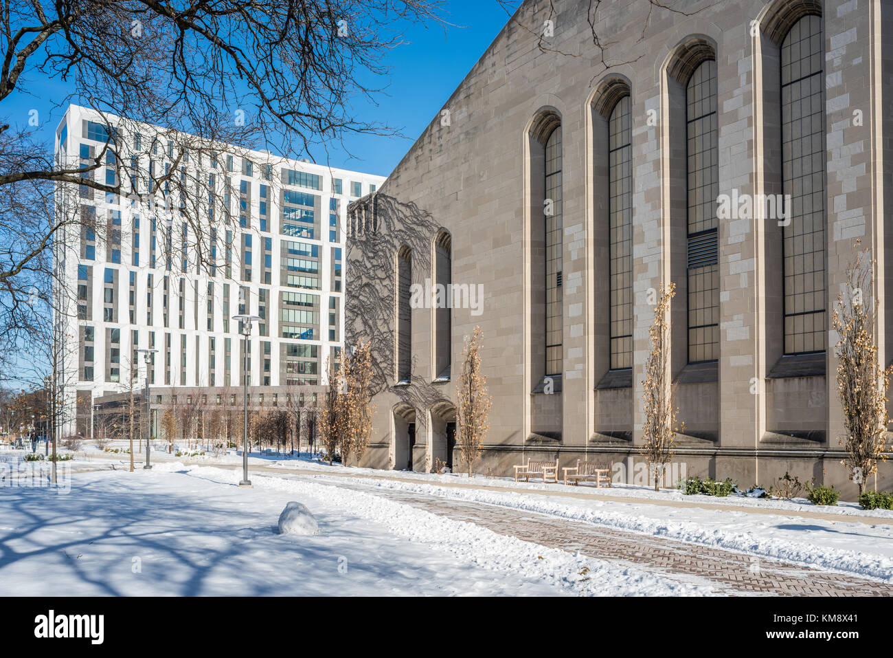 Exterior of the Campus North Residential Commons at the University of ...