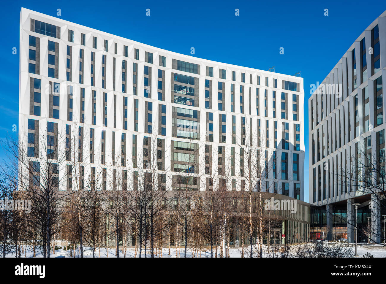 Exterior of the Campus North Residential Commons at the University of ...