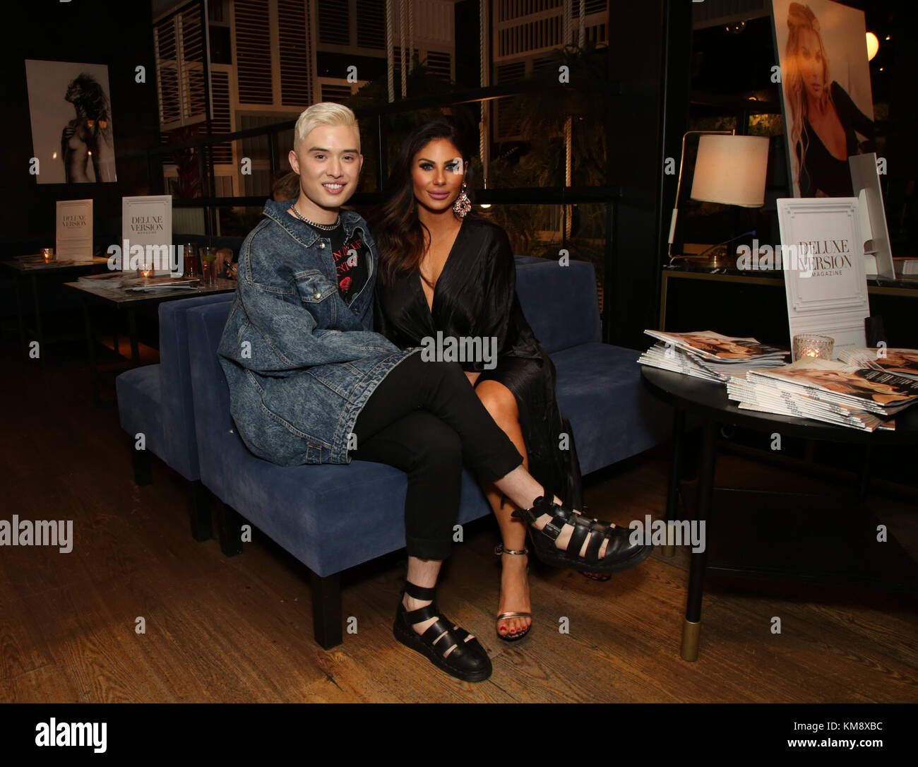 Celebrities attend "Deluxe Version" Magazine Launch event at Doheny ...