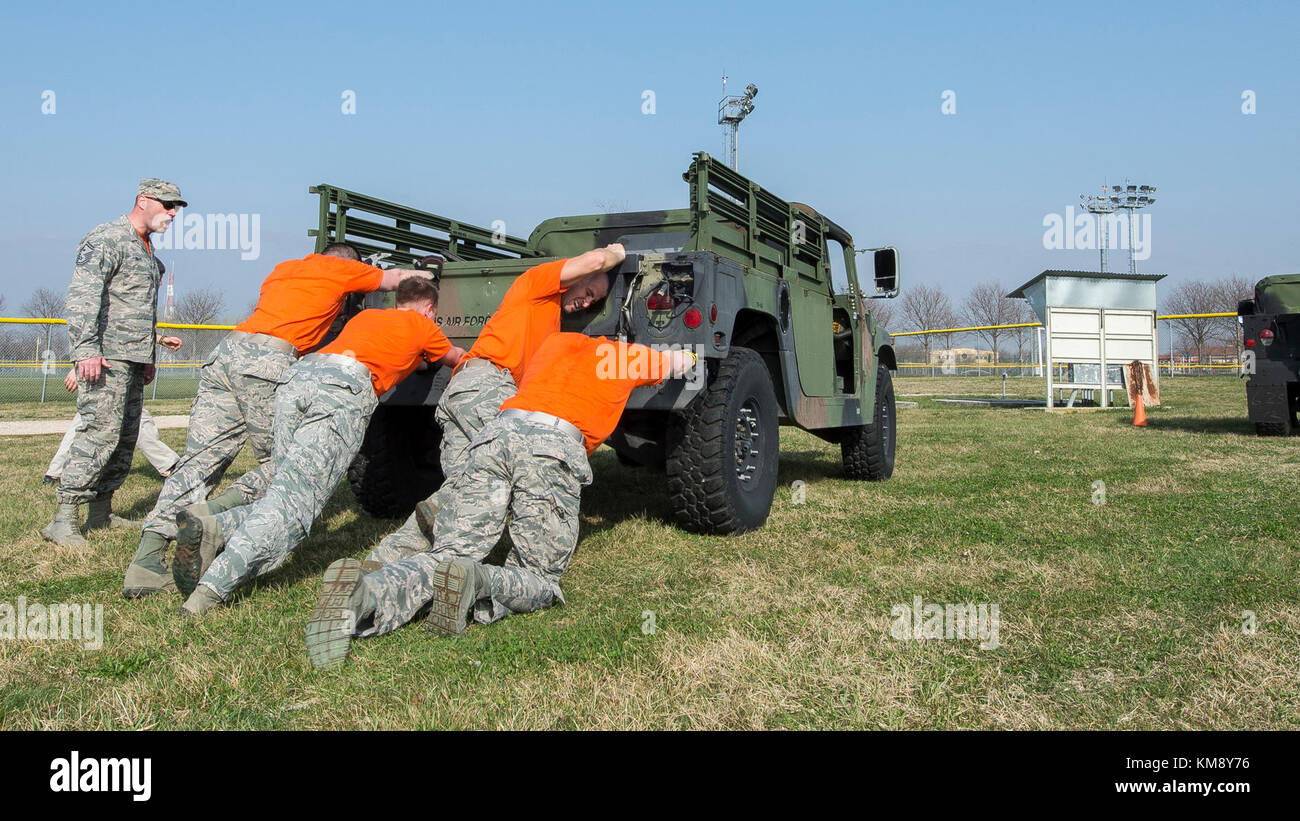 Senior Airman Daniel Guilfoyle and Staff Sgt. Jackie Sanders, 31st ...