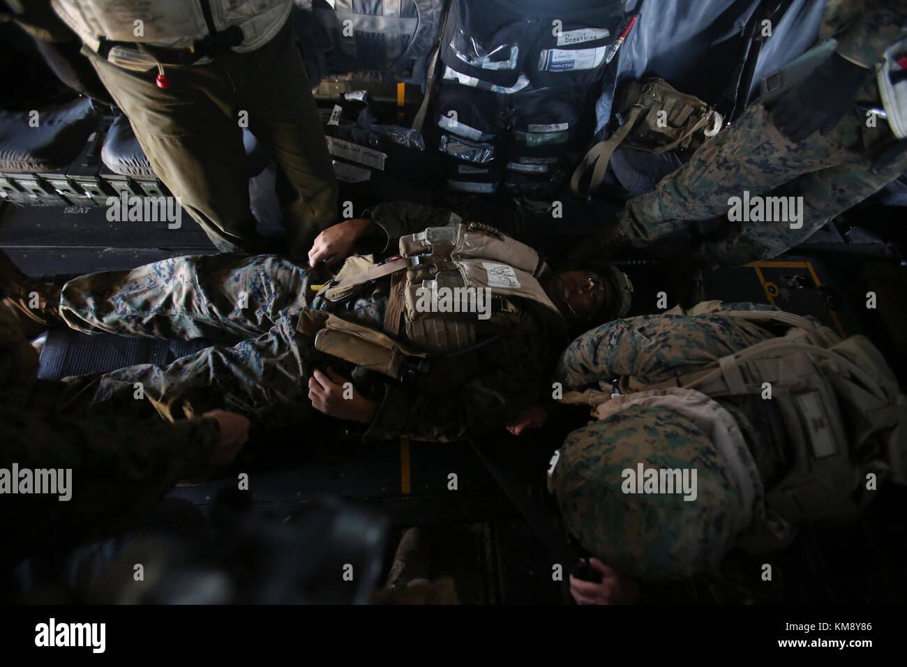 indian ocean – corpsmen with the 15th marine expeditionary unit’s ...