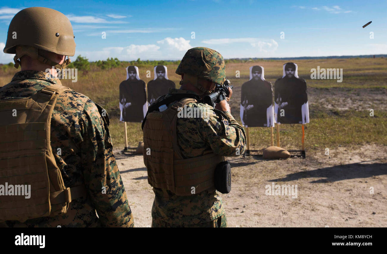 u.s. marines with marine forces reserve conducts table three combat ...