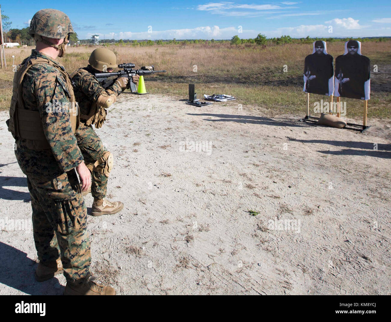 u.s. marines with marine forces reserve conducts table three combat ...
