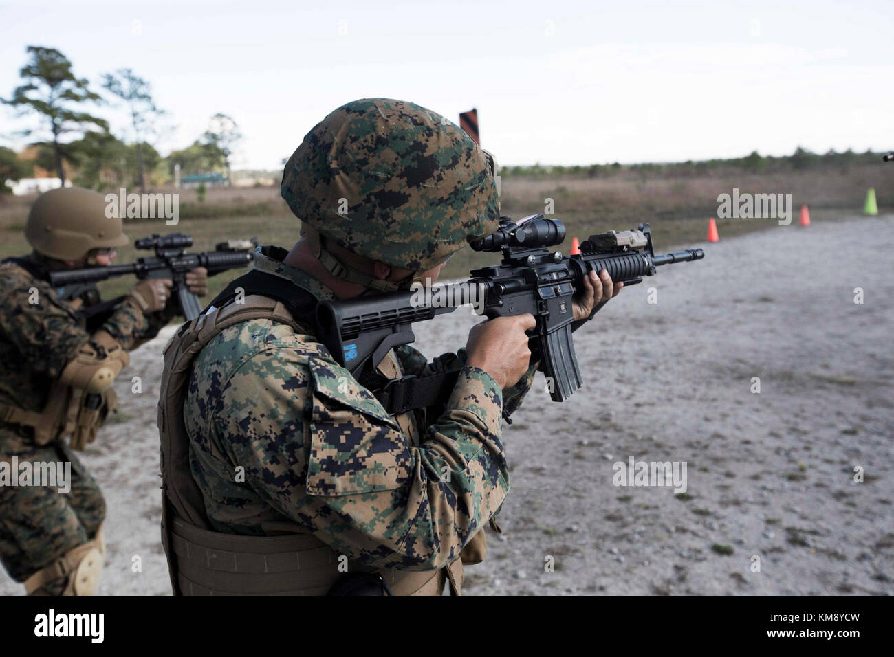 u.s. marines with marine forces reserve conducts table three combat ...