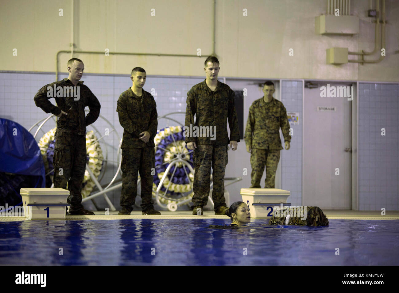 u.s marine corps gunnery sgt. melisa cancienne, a marine corps ...