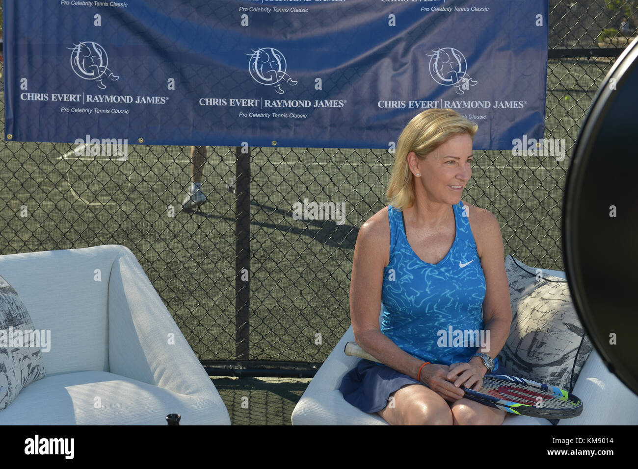 2017 Chris Evert/Raymond James Pro Celebrity Tennis Classic at Boca ...