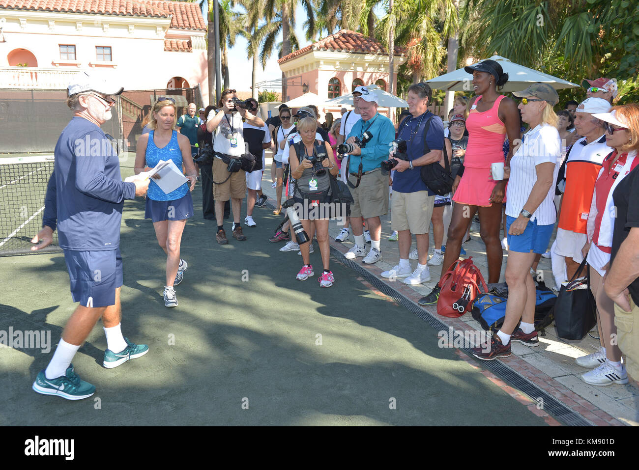 2017 Chris Evert/Raymond James Pro Celebrity Tennis Classic at Boca ...