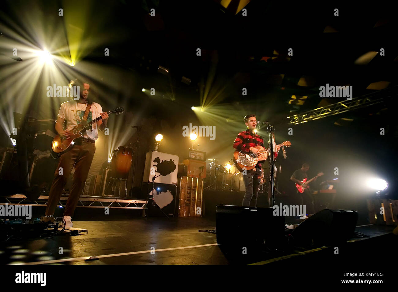 Kaleo perform at the Barrowland Ballroom Featuring: JJ Julius Son ...