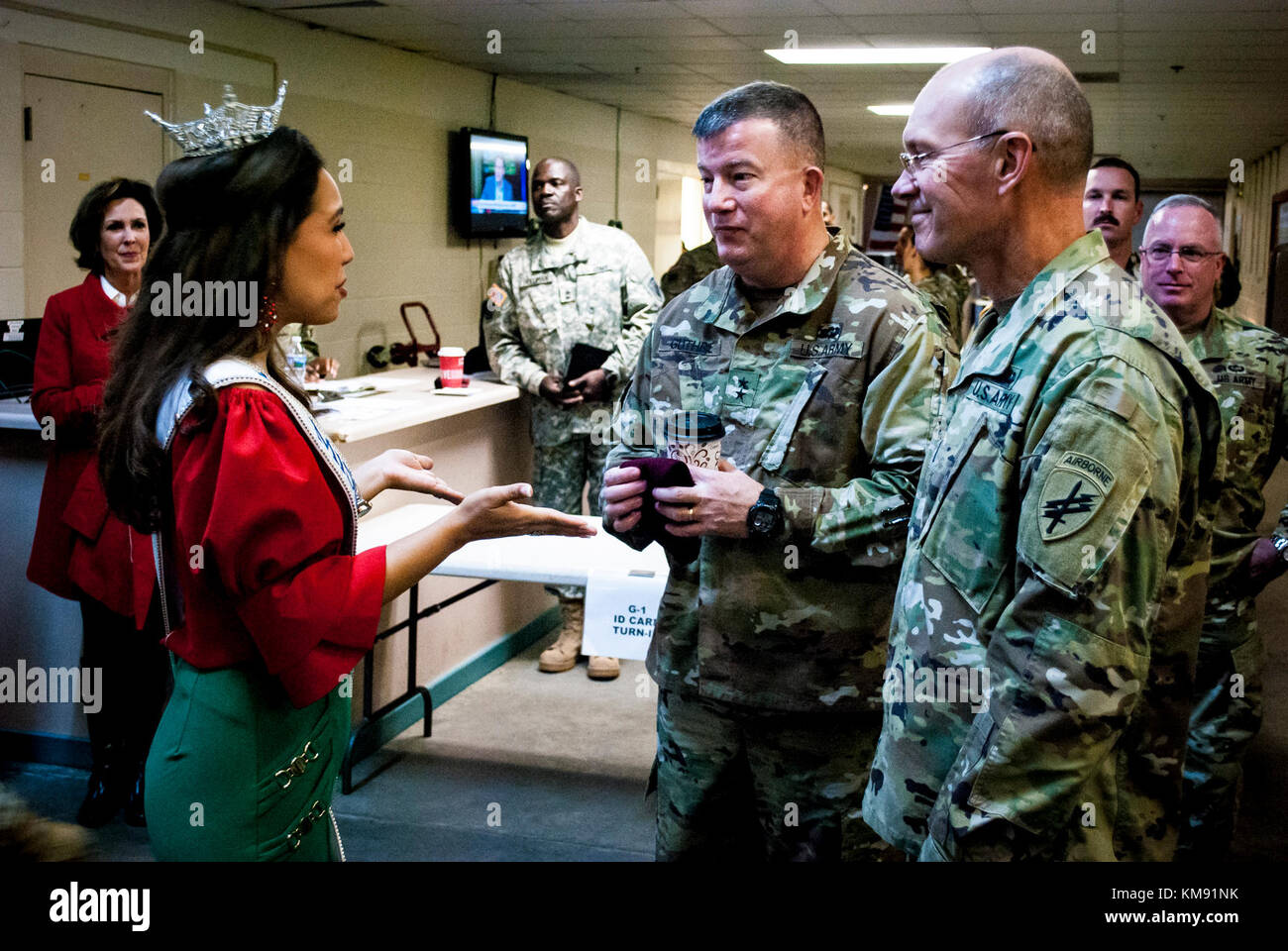 Major Gen. Darrell Guthrie, commanding general, for the United States ...